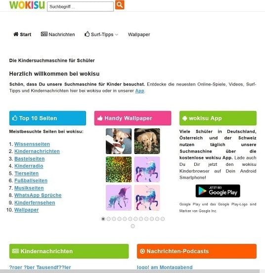 Wissen für Kinder: Übersicht über die besten Angebote für Kinder im Netz